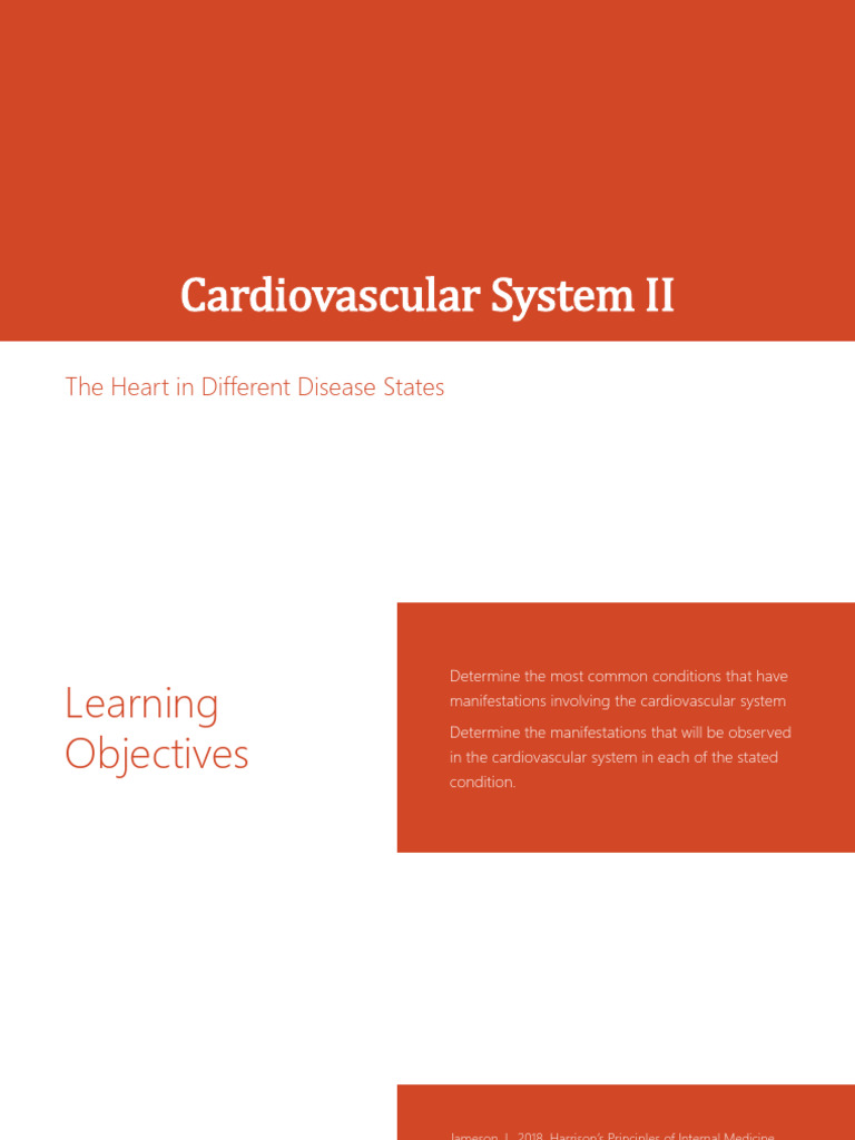 7622 (04) Heart in Different Disease States | PDF | Heart | Clinical ...
