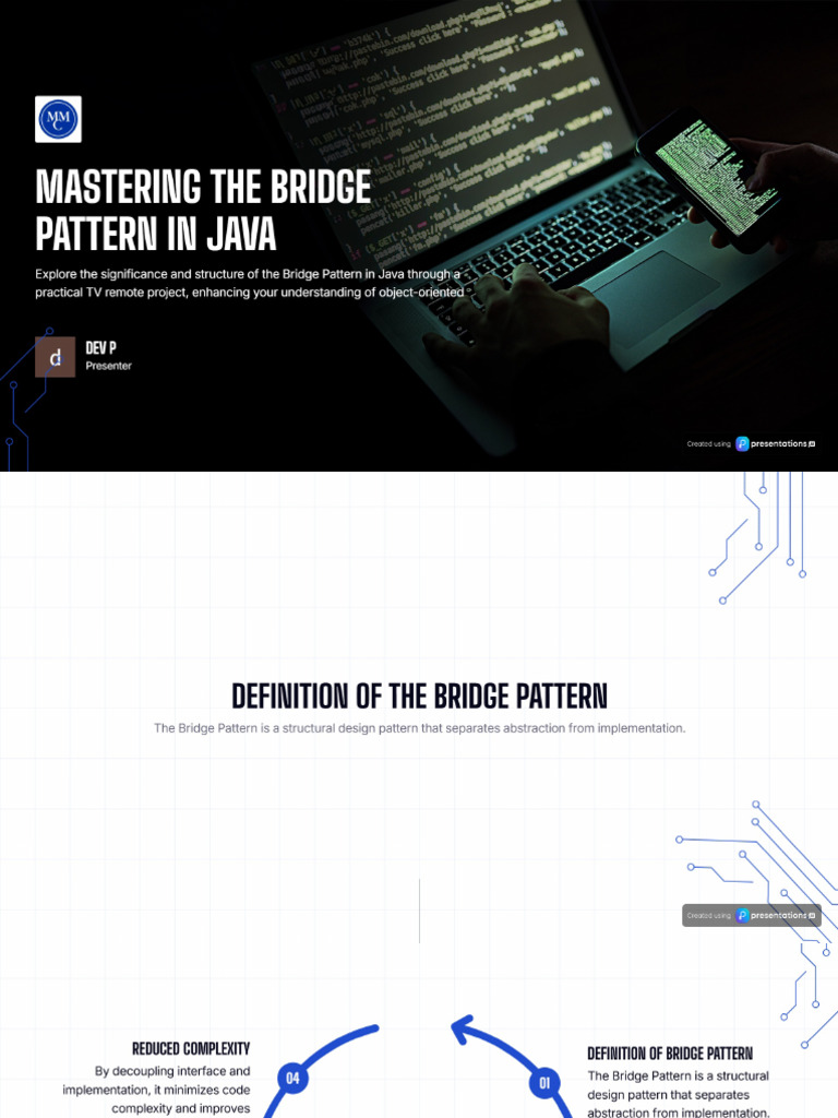 Understanding The Bridge Pattern in Java Through A TV Remote Project | PDF