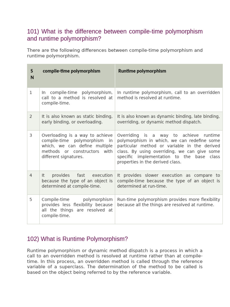 Set 2 - Javatpoint 101 -256 IQ | PDF | Class (Computer Programming ...