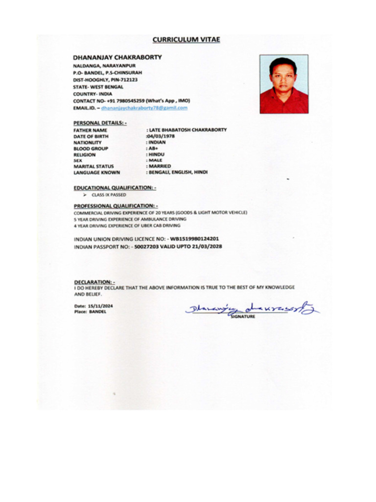 Dhananjay Intro | PDF