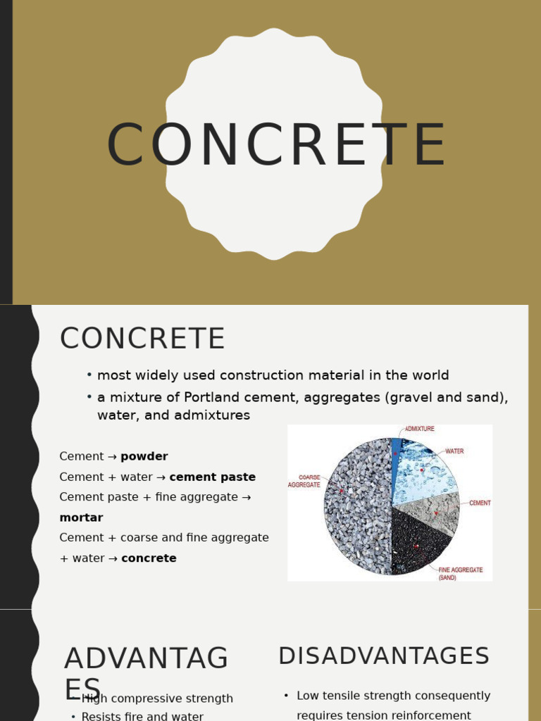 CMT Concrete 1 | PDF | Concrete | Secondary Sector Of The Economy