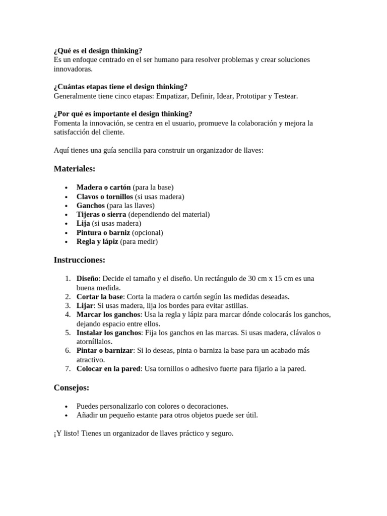 Qué Es El Design Thinking Pdf 2187