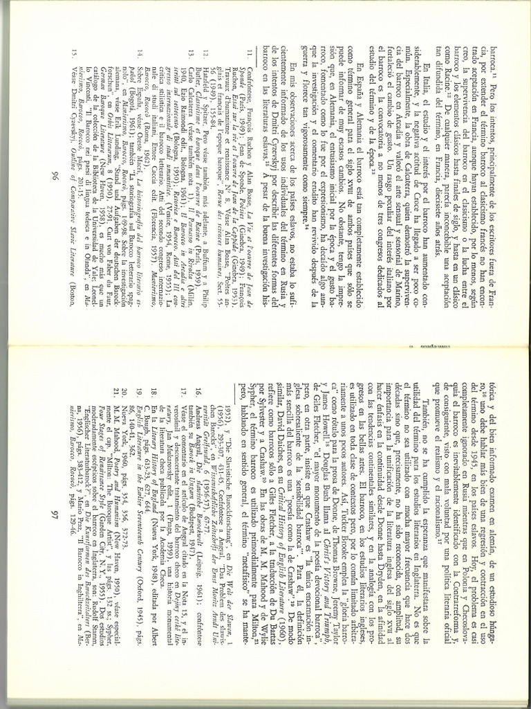 Wellek Conceptodebarroco5 | PDF