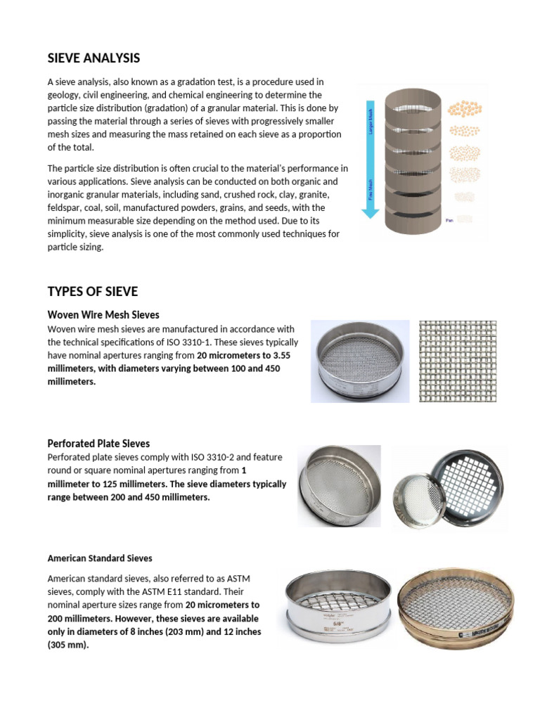 SIEVE-ANALYSIS | PDF | Building Materials | Building Engineering