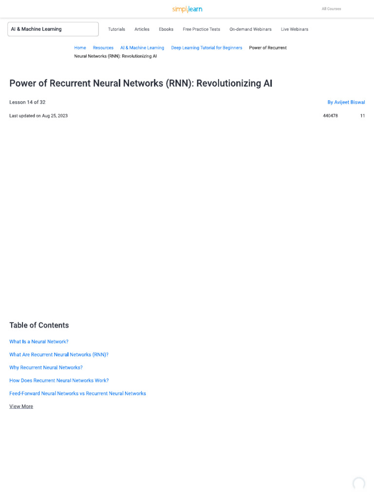 RNN and LSTM Study | PDF