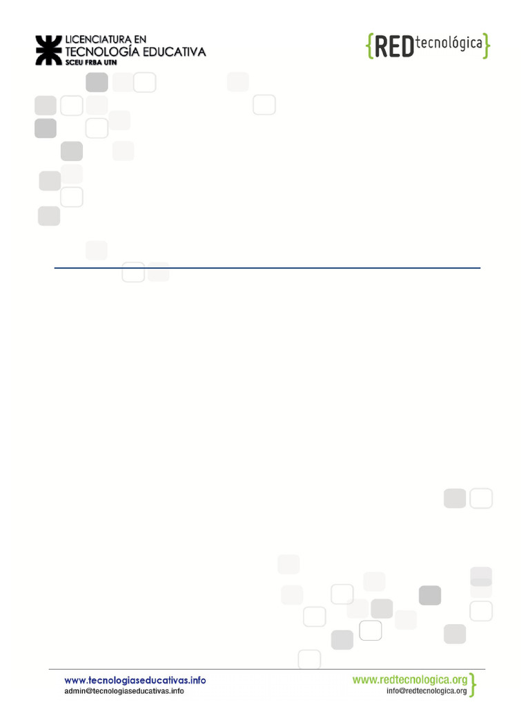 Unidad 3 - Tecnol Educ II - MFRipani - v1.6 | PDF | Usabilidad ...