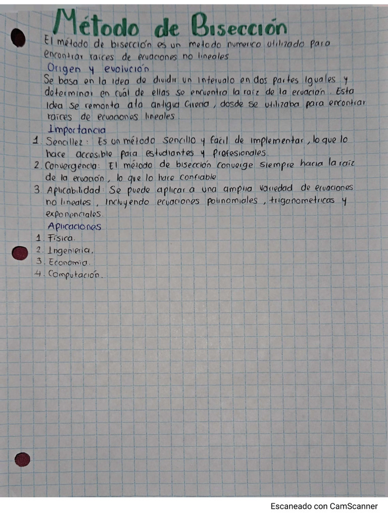 Metodo Biseccion Lluvia Reyna | PDF