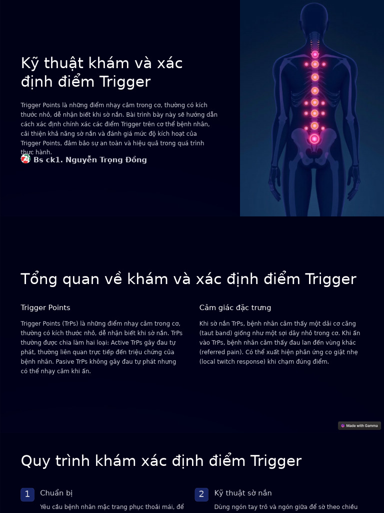 4.ky Thuat Kham Va Xac Djinh Djiem Trigger | PDF
