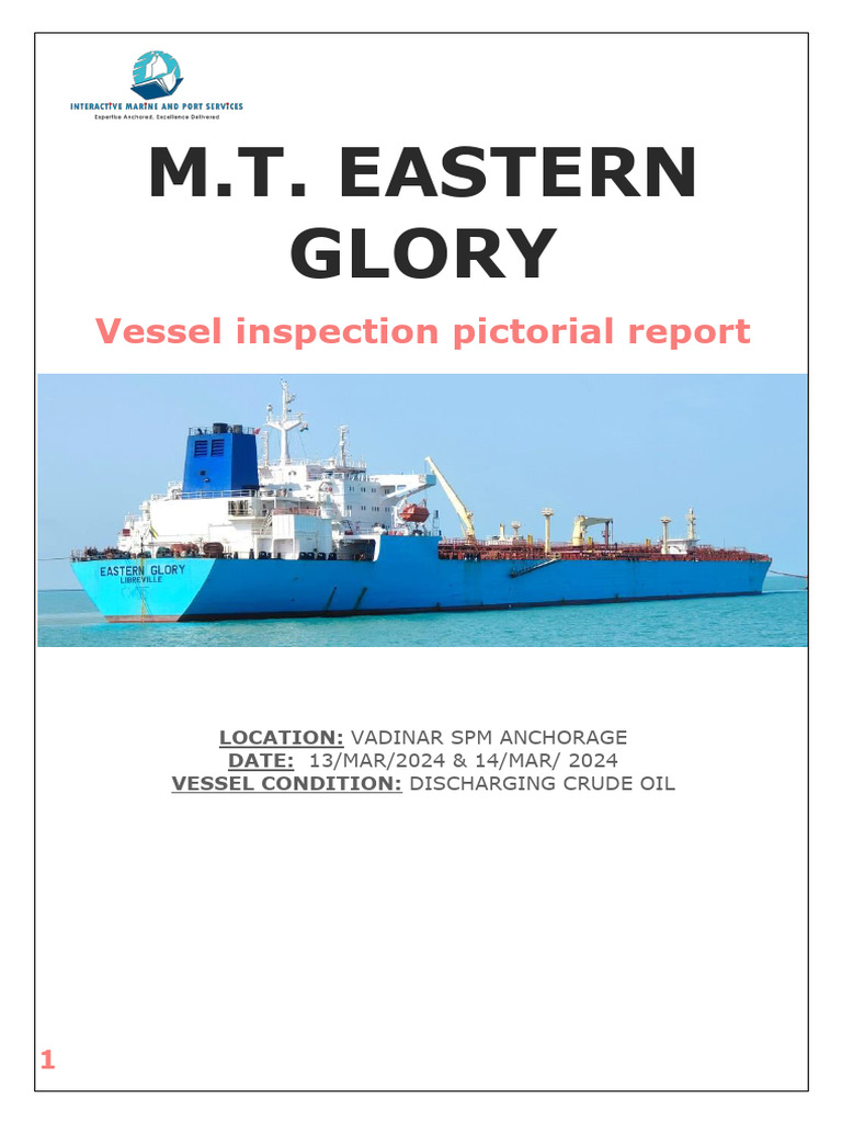 Ship-Inspection-pictorial Report - EASTERN GLORY | PDF | Ships