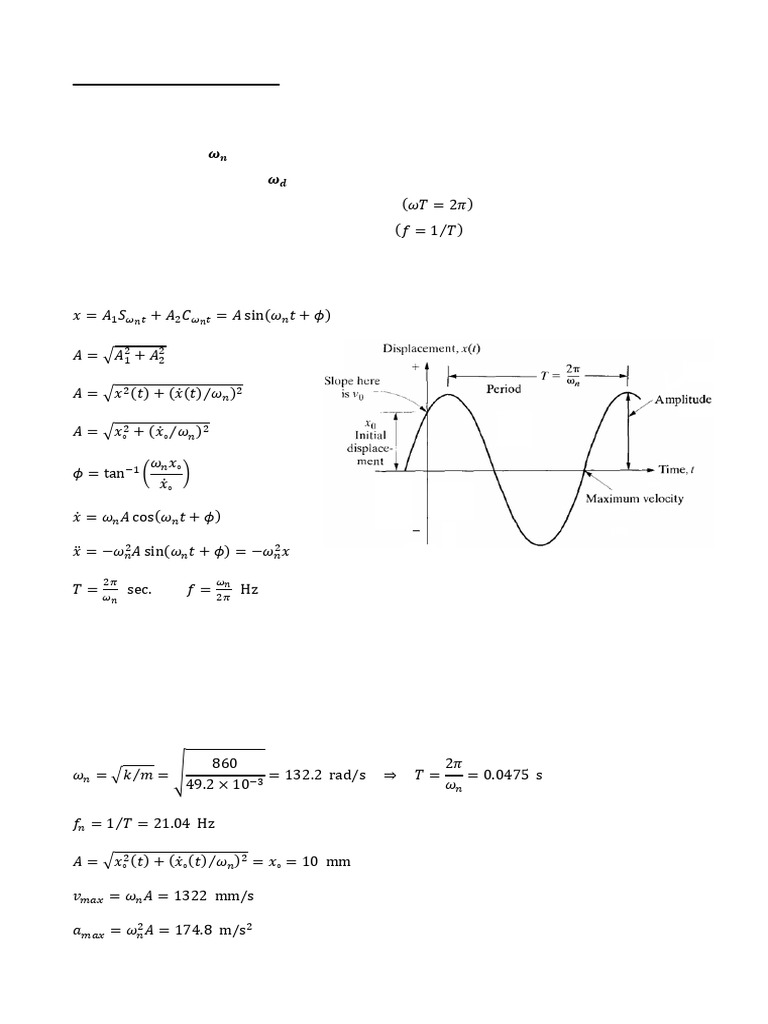 B) Periodic and Harmonic Motion | PDF