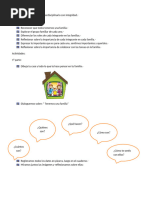 Actividades sobre la Familia en Preescolar | PDF | Pinturas | Science
