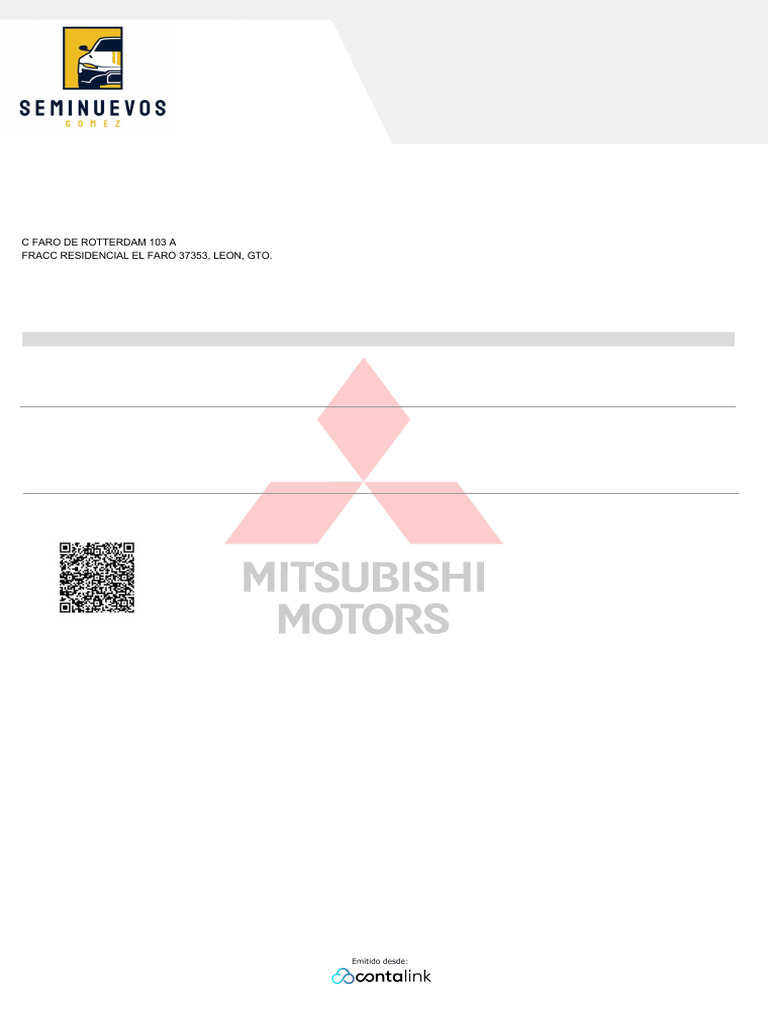 Refa Mitsubishi | PDF | Pagos