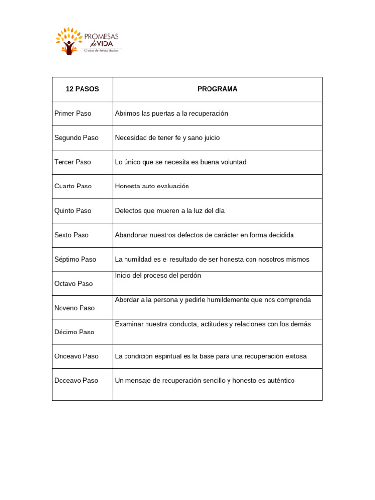 12 Pasos | PDF