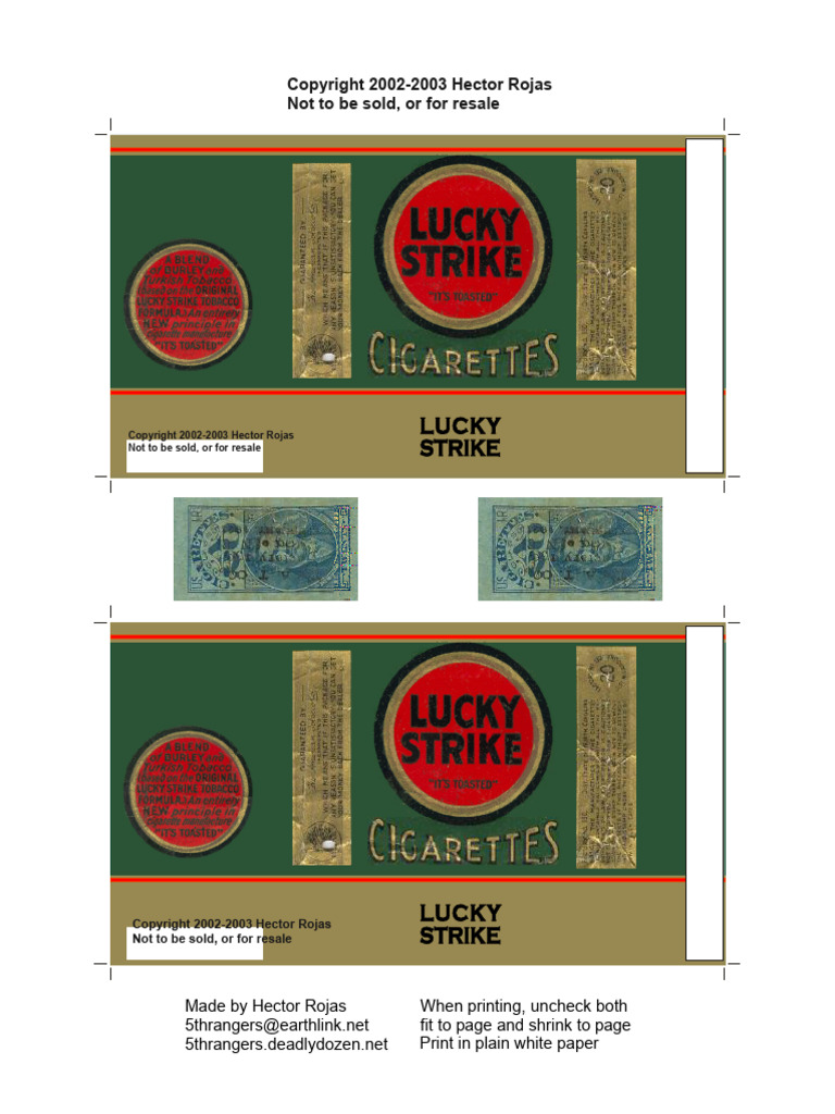 Green Luckystrike | PDF