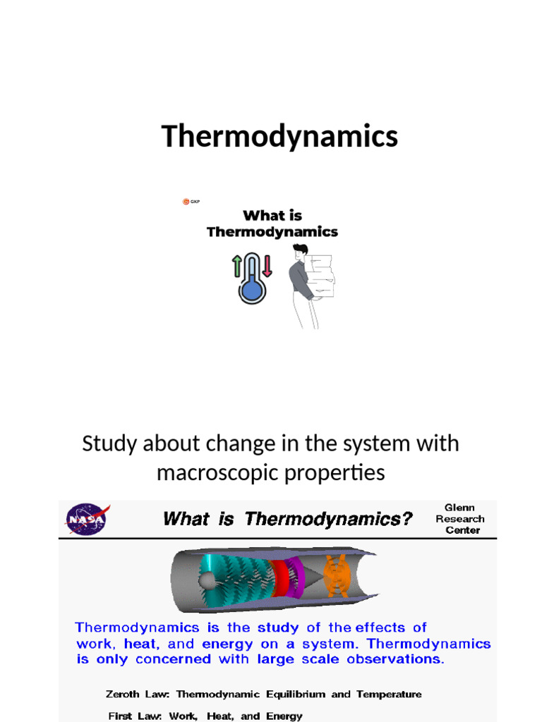 Thermodynamics | PDF