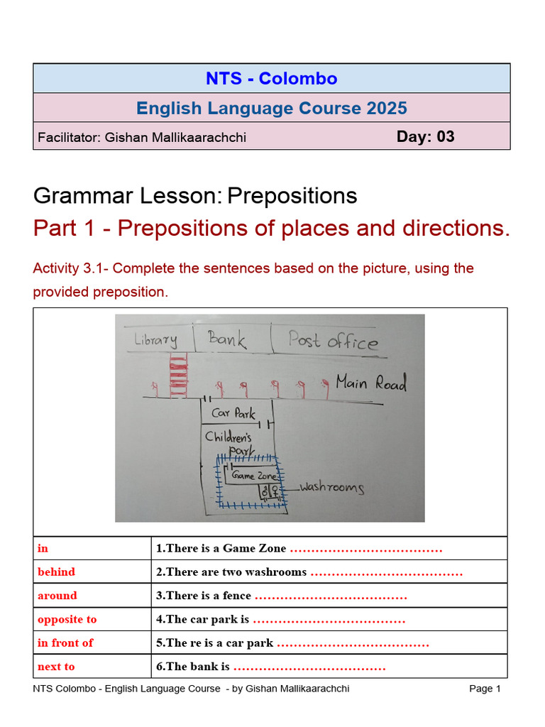 NTS 2025 Day 2 Activities | PDF | Emma (Novel) | Linguistics