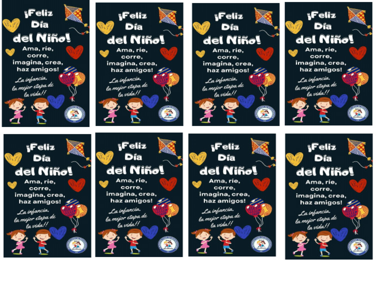 Dia Del Niño Tarjetas | PDF