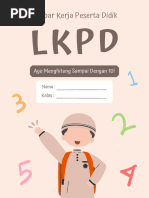 LKPD Menulis Menebalkan Huruf Kelas 1 Bahasa Indonesia | PDF