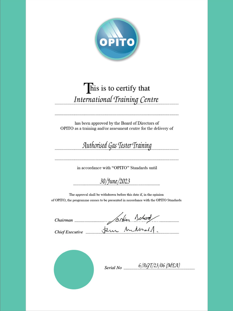 Opito Agt June 2023 | PDF