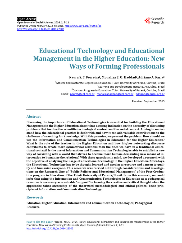 Educational_Technology_and_Educational_Management_ | PDF | Knowledge | Information