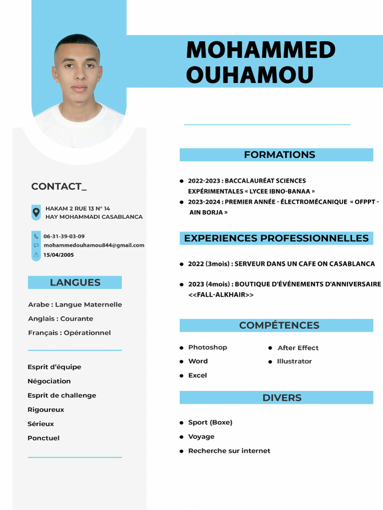 mohammed CV 2 copy | PDF