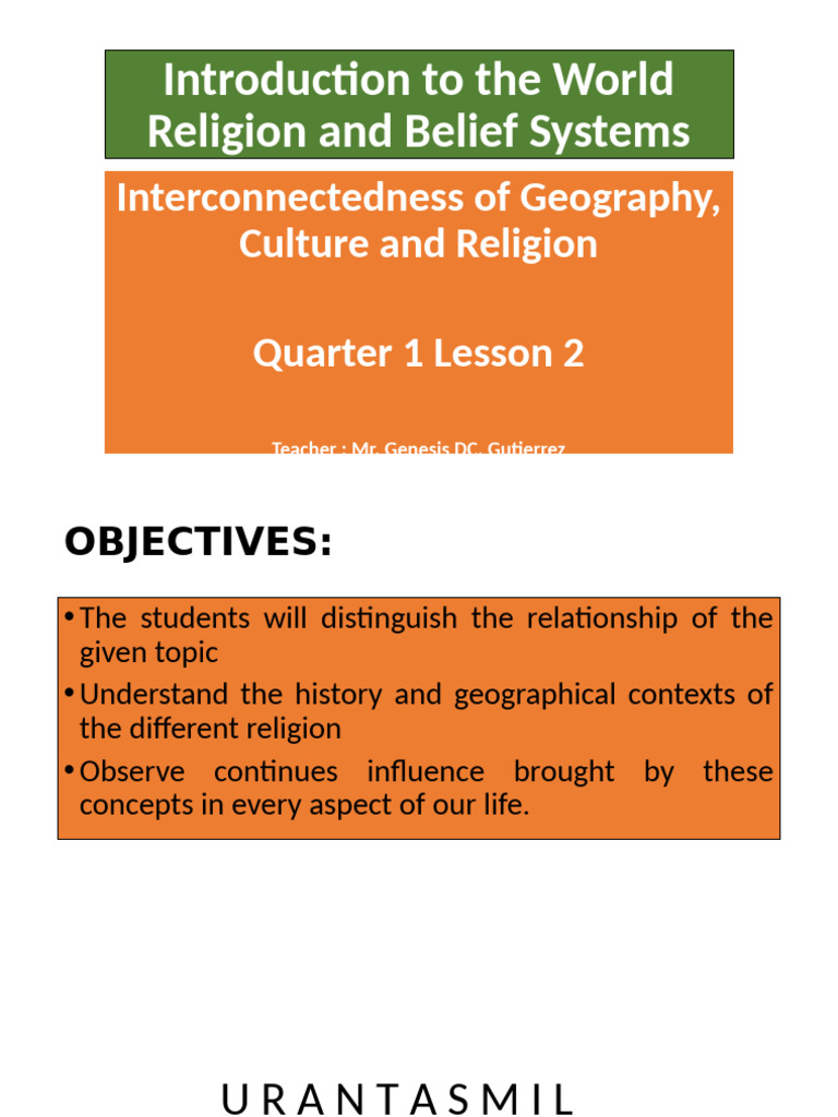 Geography and Religion Interconnections | PDF | Polytheism | Religious ...
