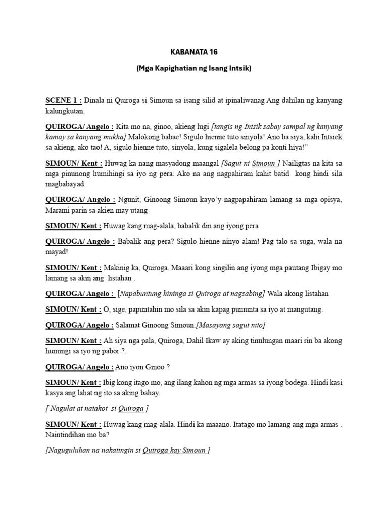 Kabanata-16-at-Kabanata-26-27 ng El filibusterismo | PDF