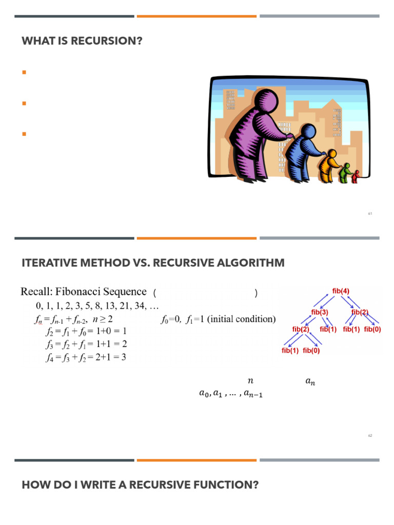 Understanding Recursion and Algorithms | PDF | Recursion | Mathematical ...