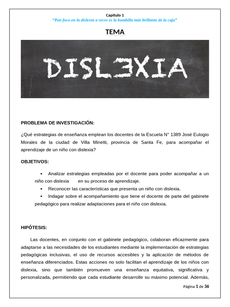 Estrategias para Enseñar a Niños con Dislexia | PDF | Dislexia | Enseñando