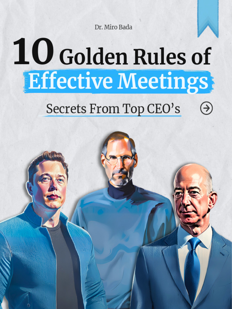 Jeff Bezos' 6 Meeting Rules Explained | PDF