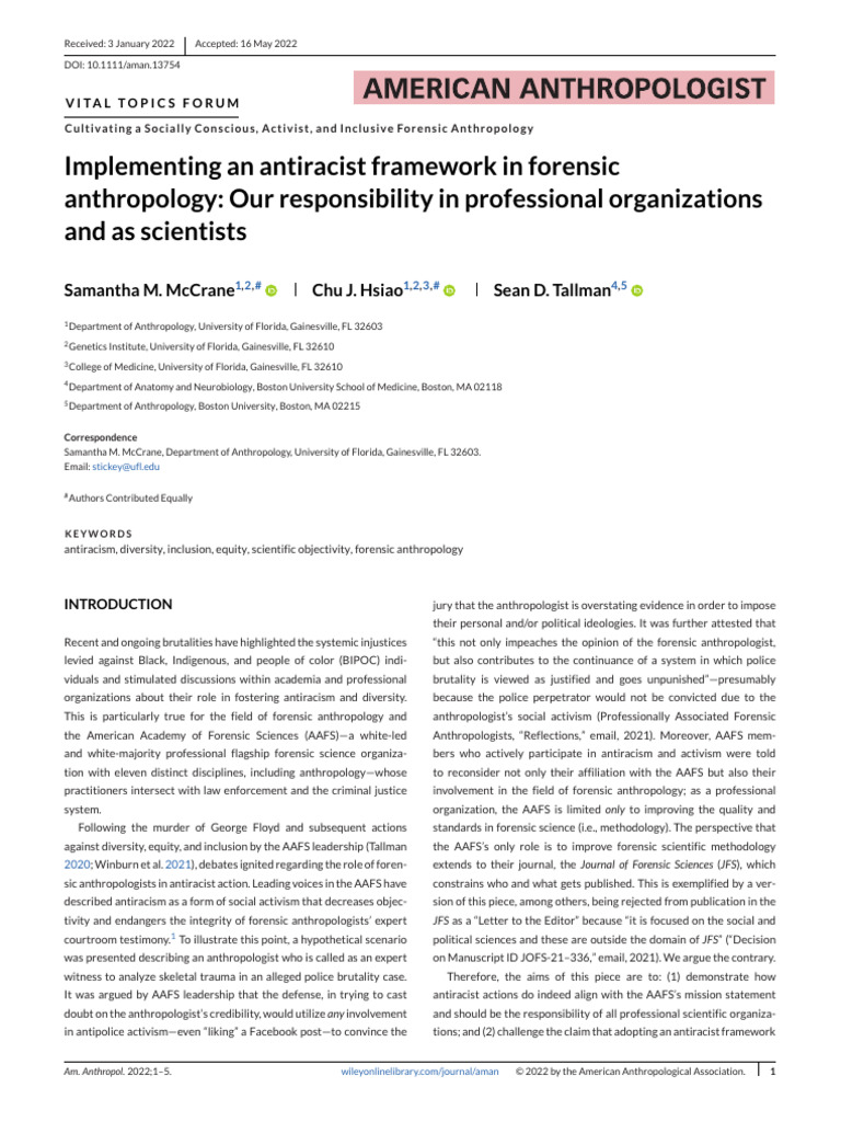 Implementing An Antiracist Framework in | PDF | Race (Human ...
