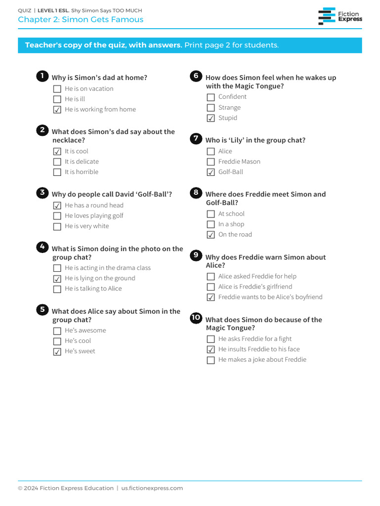 quiz-shy-simon-says-too-much-chapter-2-L1-A2 | PDF