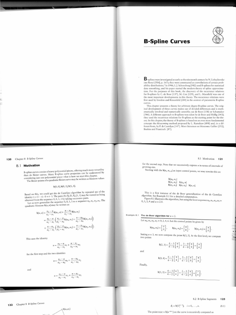 CAGD Chapter8 | PDF