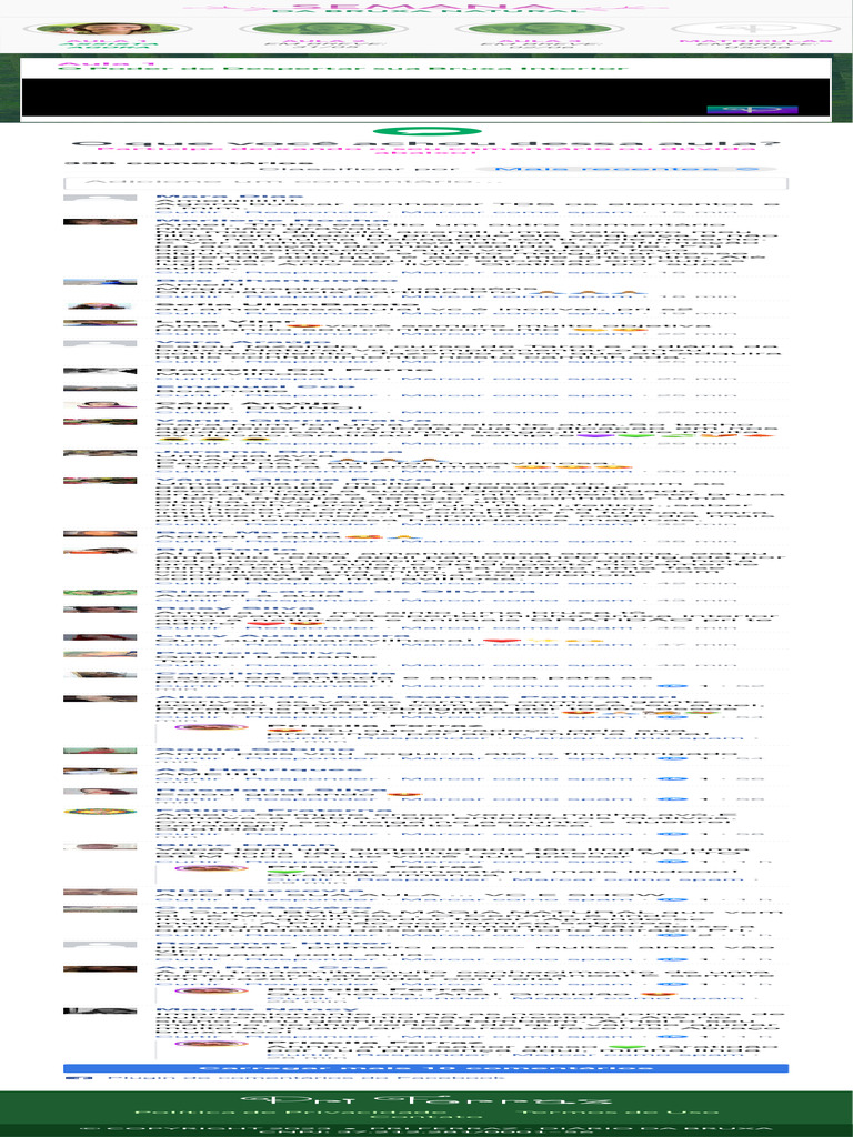 Aula Liberada Semana Da Bruxa Natural | PDF