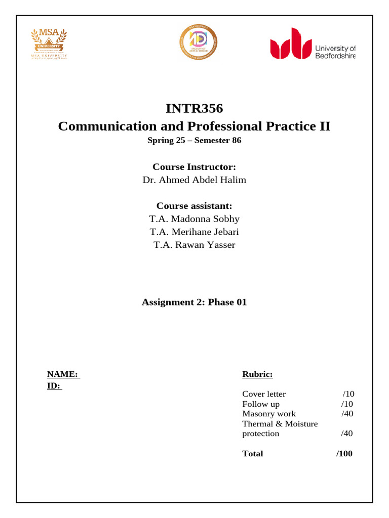 Assi. 2 - Phase 01 | PDF