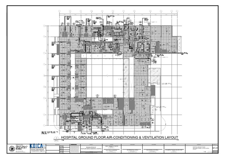 Hospital Air-Conditioning Layout Guide | PDF | Health Economics ...