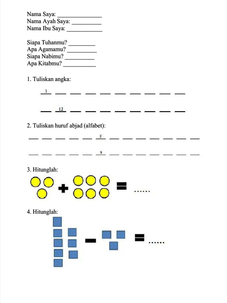 PDF Soal Masuk SD Compress | PDF