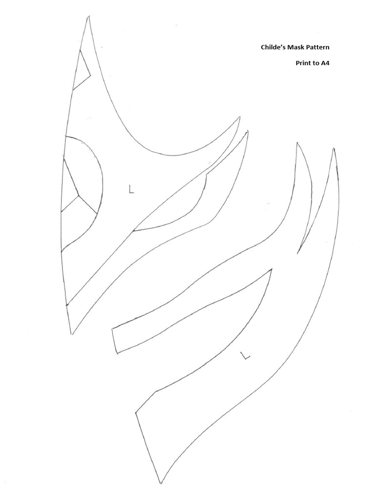 Childe's Mask Pattern | PDF
