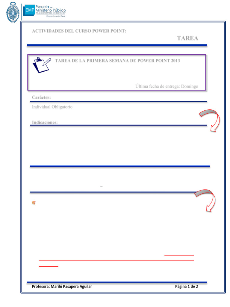 TAREA - Power Point | PDF | Microsoft PowerPoint | Informática