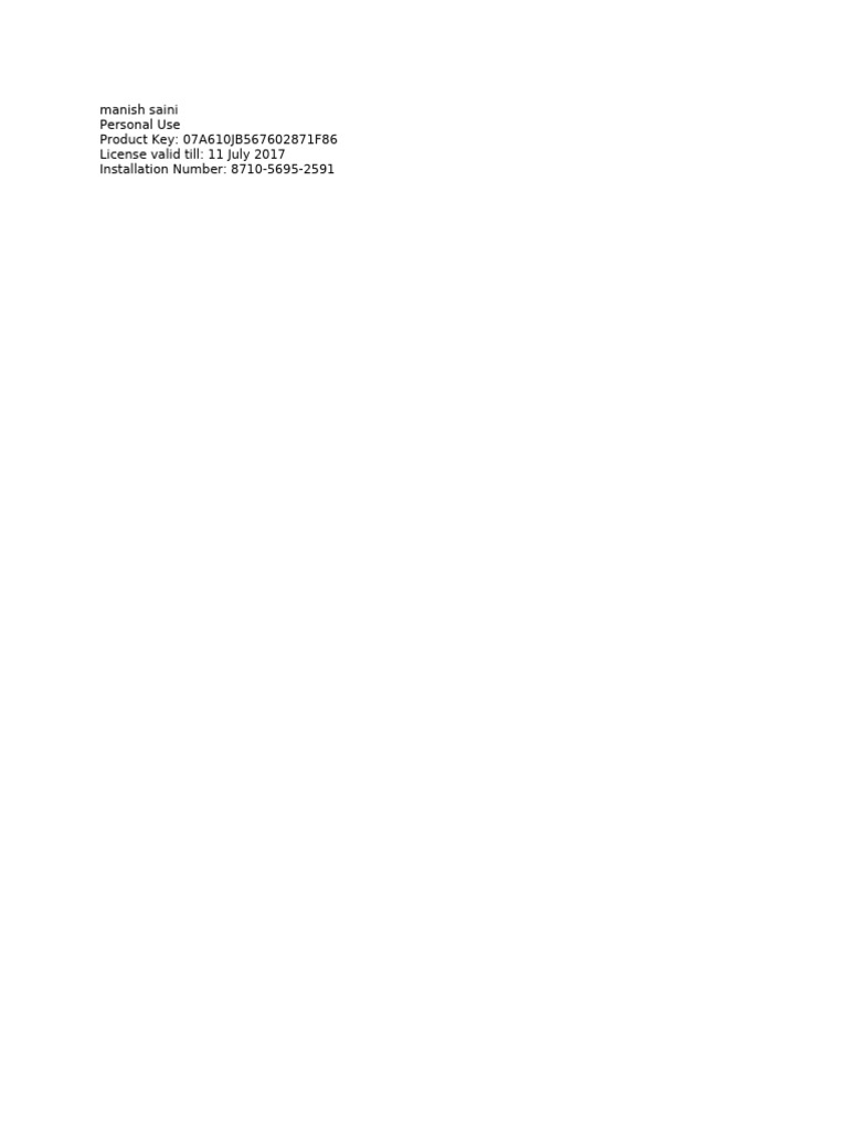Quick Heal Key | PDF