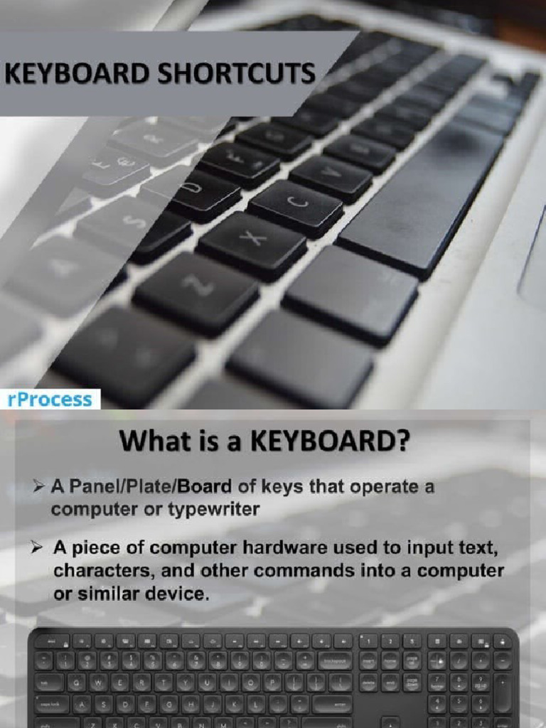 Use of keyboards and its components | PDF