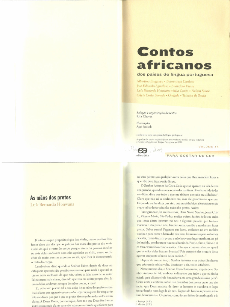 HONWANA_Mãos Pretos | PDF