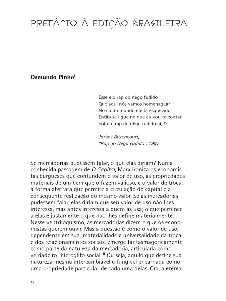 MOTEN, Fred. Na Quebra (Prefácio) | PDF | Ontologia | Pensamento