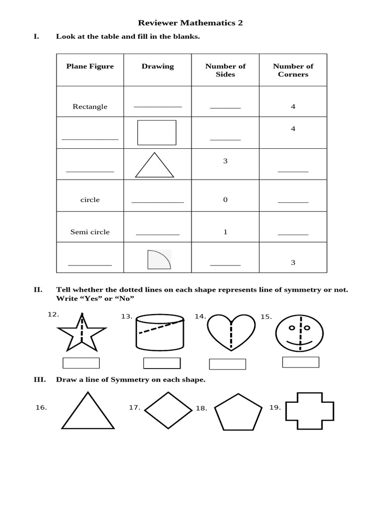 3RD Quarter Math Reviewer 2 | PDF