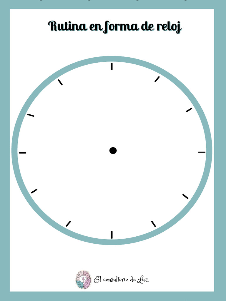 Rutina en Forma de Reloj | PDF