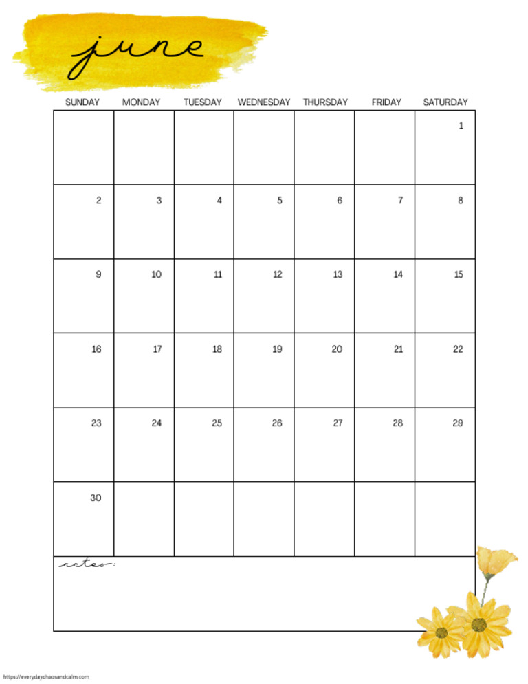 Printable June 2024 | PDF