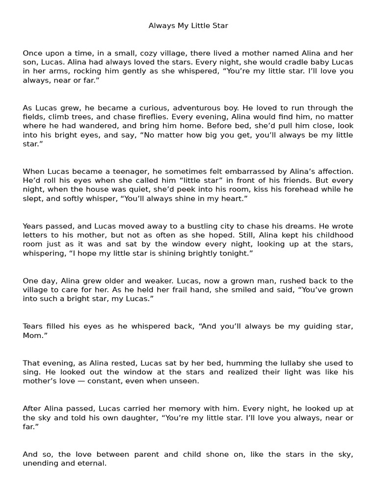 Always My Little Star | PDF