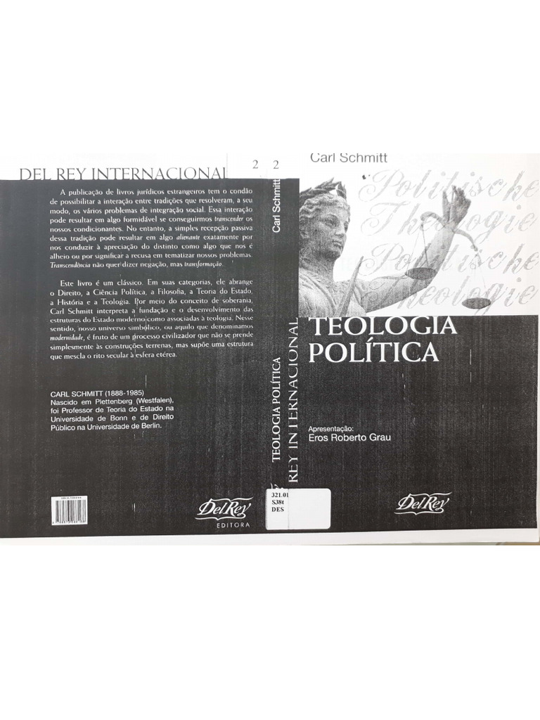 Teologia Política - Carl Schmitt | PDF