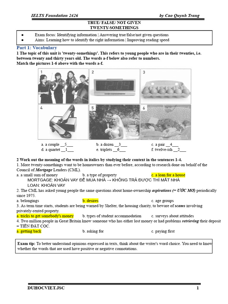 Challenges for Twenty-Somethings Today | PDF | Question | Unemployment