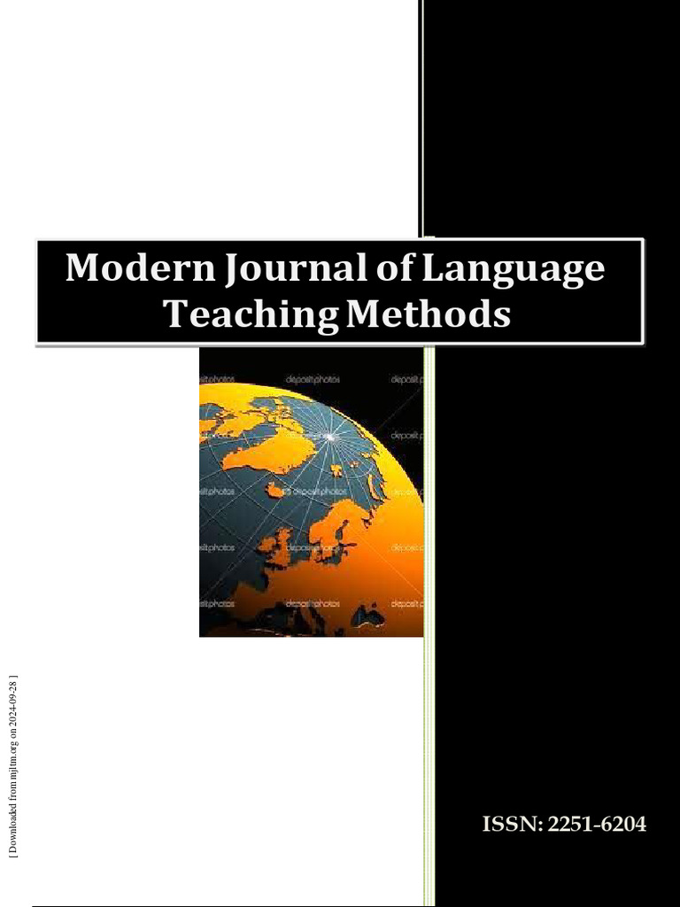 Modern Journal of Language Teaching Methods (2012) | PDF | Second Language | Translations